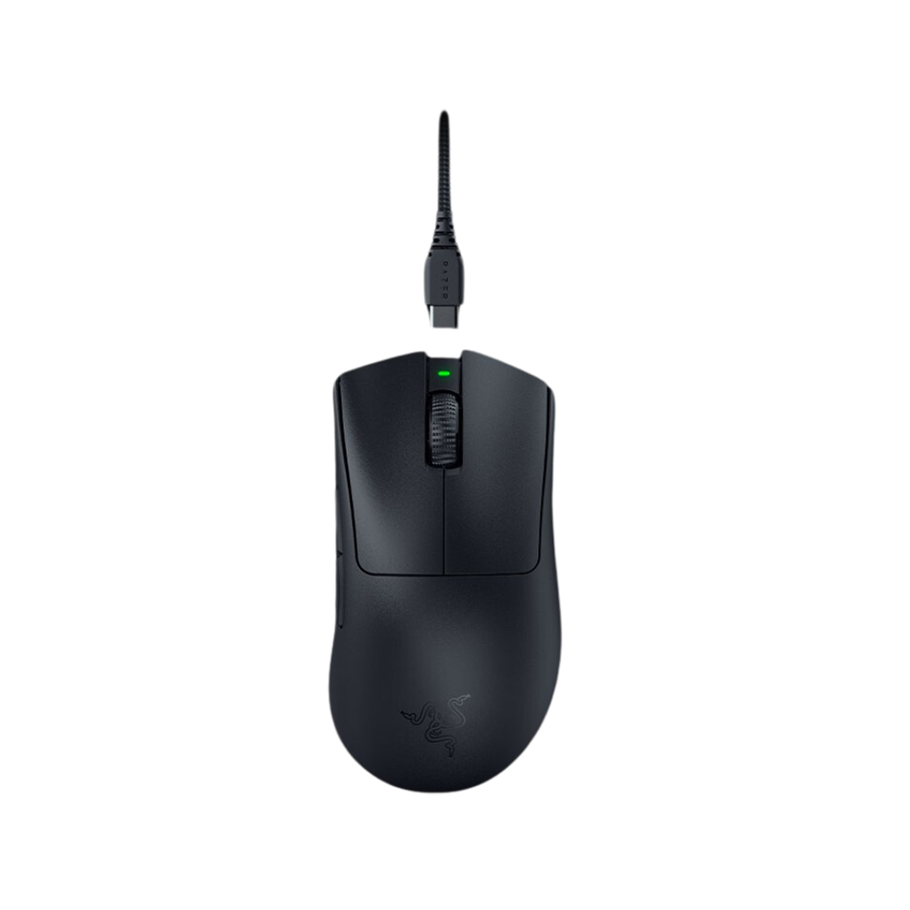 เมาส์ Razer DEATHADDER V3 PRO + HyperPolling Wireless Dongle ...