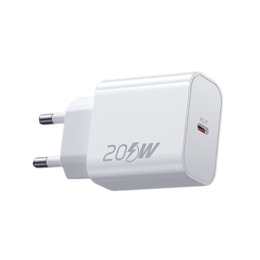 อะแดปเตอร์ Baseus Wall Charger 1 USB-C 20W White (TISI) | Education Studio7
