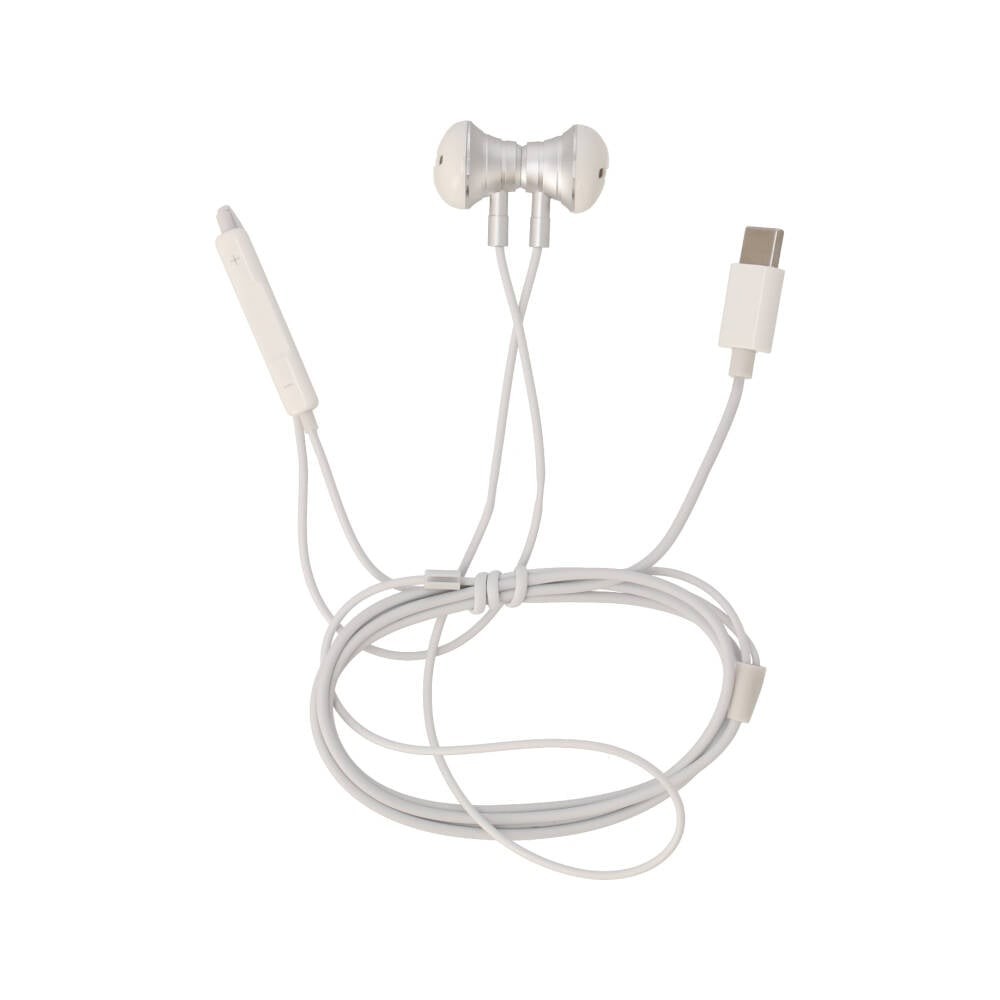 หูฟัง TECHPRO Magnet Earbud with Mic. Type-C White | Education Studio7