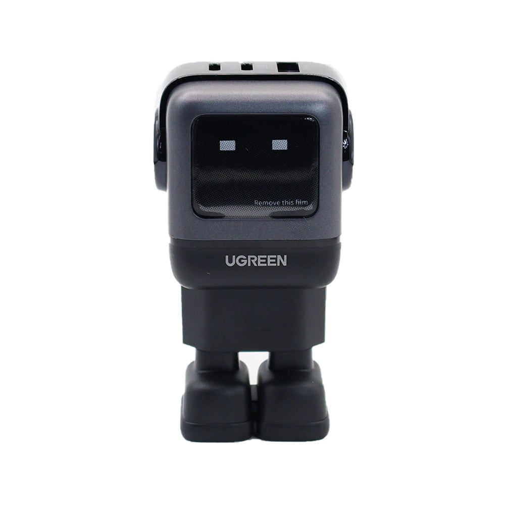 อะแดปเตอร์ Ugreen Wall Charger 1 USB-A / 2 USB-C 65W Robot Gray (TISI ...