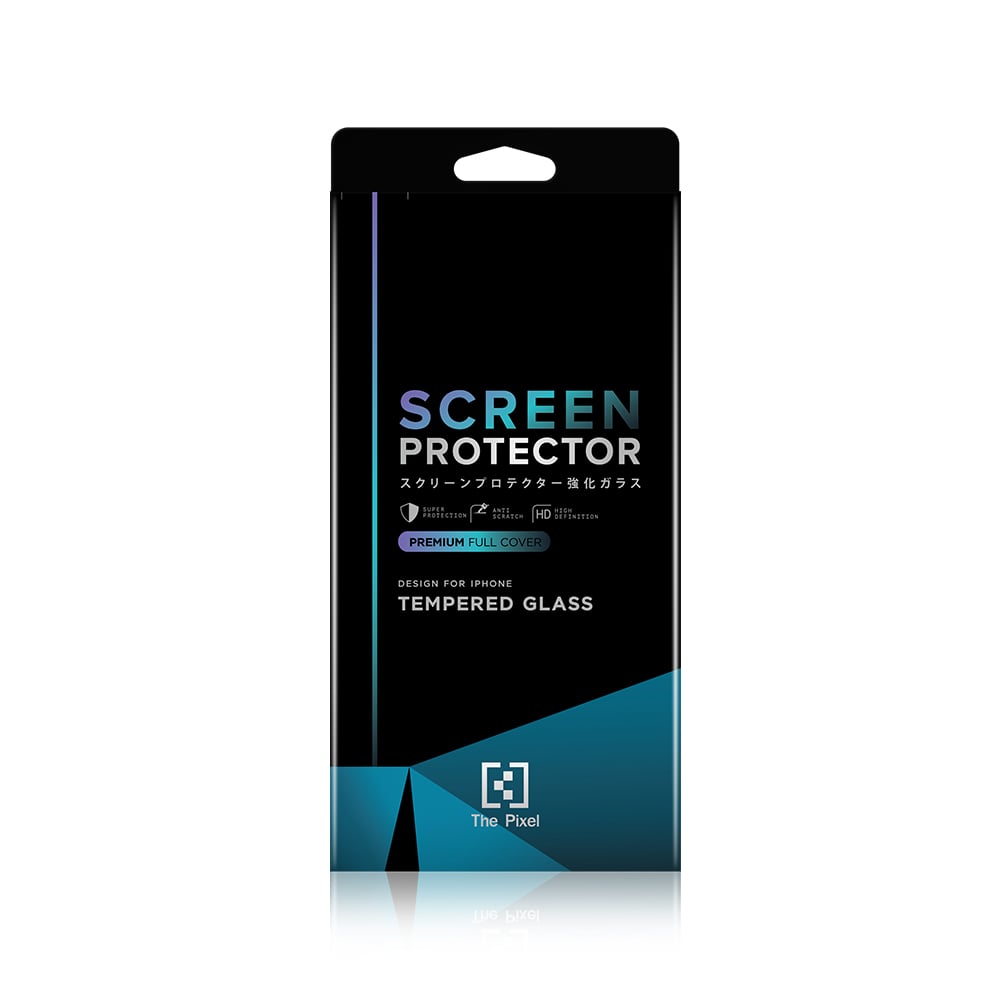 ฟิล์มกันรอย The Pixel Tempered Glass iPhone 16 Pro Max Black ...