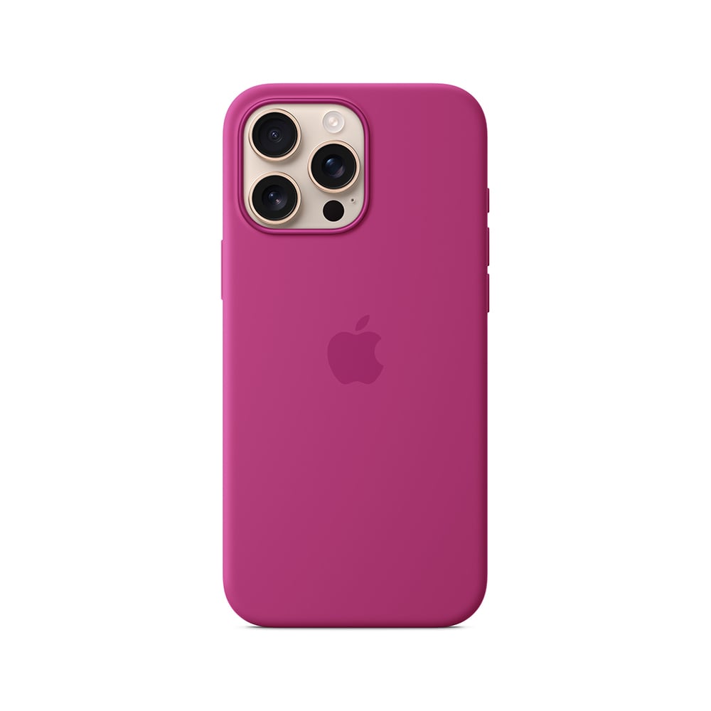 เคสซิลิโคน Apple iPhone 16 Pro Max Silicone Case with MagSafe - Fuchsia ...