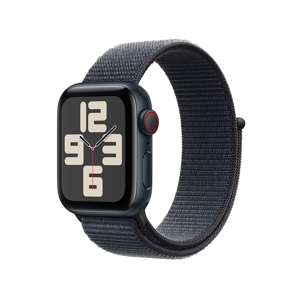 Apple Watch SE GPS + Cellular 40mm Midnight Aluminium Case with Ink ...