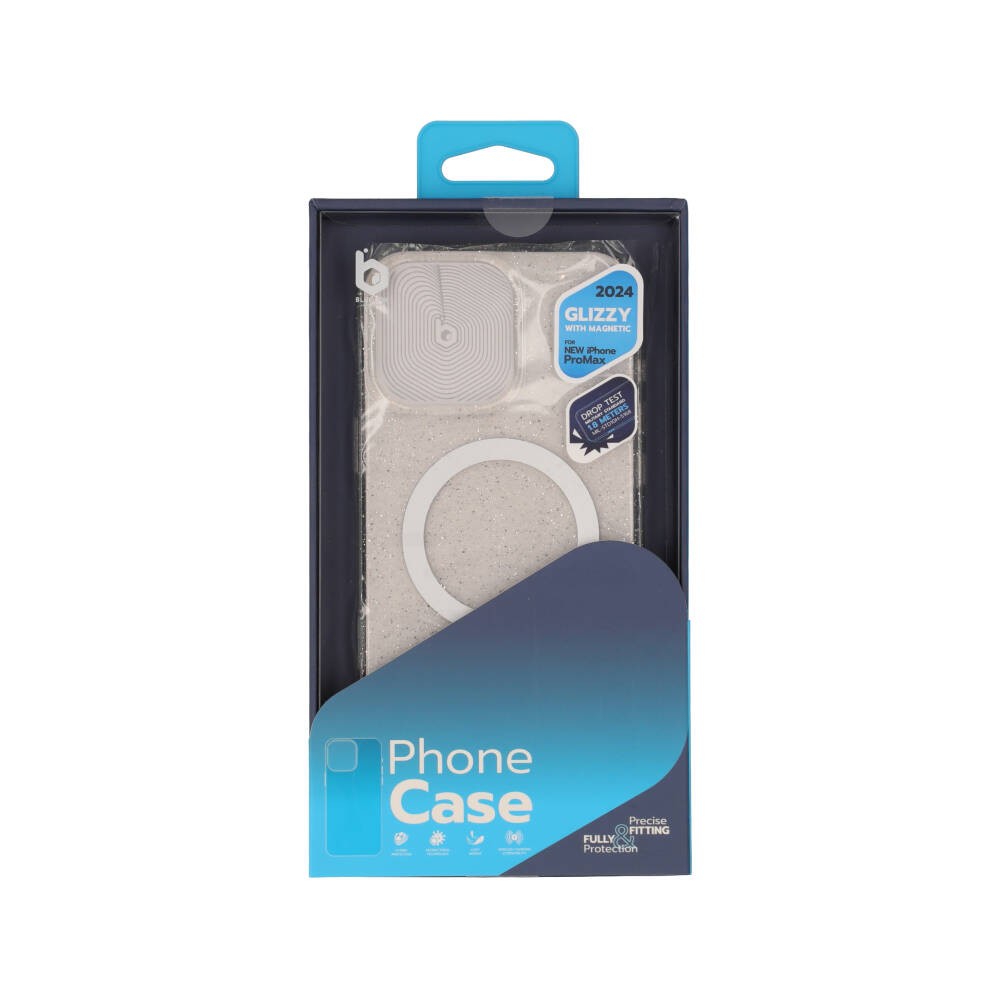 เคส Blue Box iPhone 16 Pro Max Grey Glitter with Magnetic | Education ...