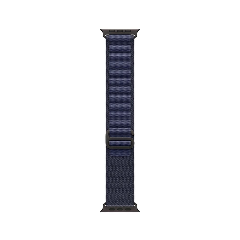 สาย Apple Watch 49mm Navy Alpine Loop - Small - Black Titanium Finish ...