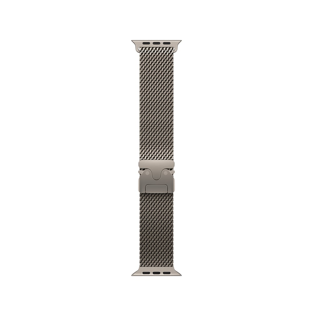 สาย Apple Watch 49mm Natural Titanium Milanese Loop - Medium ...