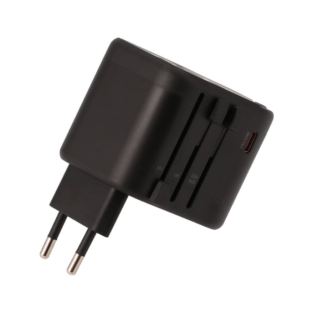 หัวแปลงปลั๊กไฟ TECHPRO Multifunction Universal Travel Adapter (TP-UA01) | Education Studio7