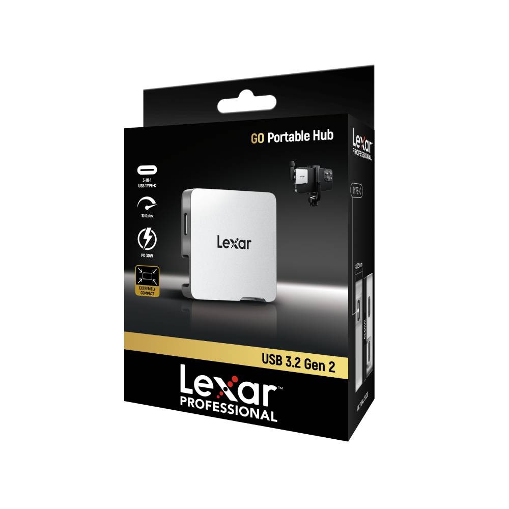 Lexar Professional Go Portable Hub SL400 Silver GL | Education Studio7
