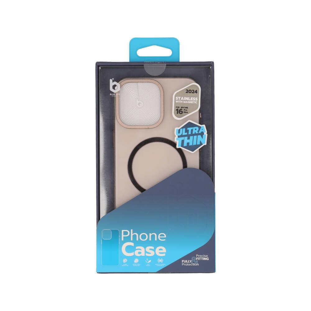 เคส Blue Box iPhone 16 Pro Max Stainless Magsafe Gold | Education Studio7
