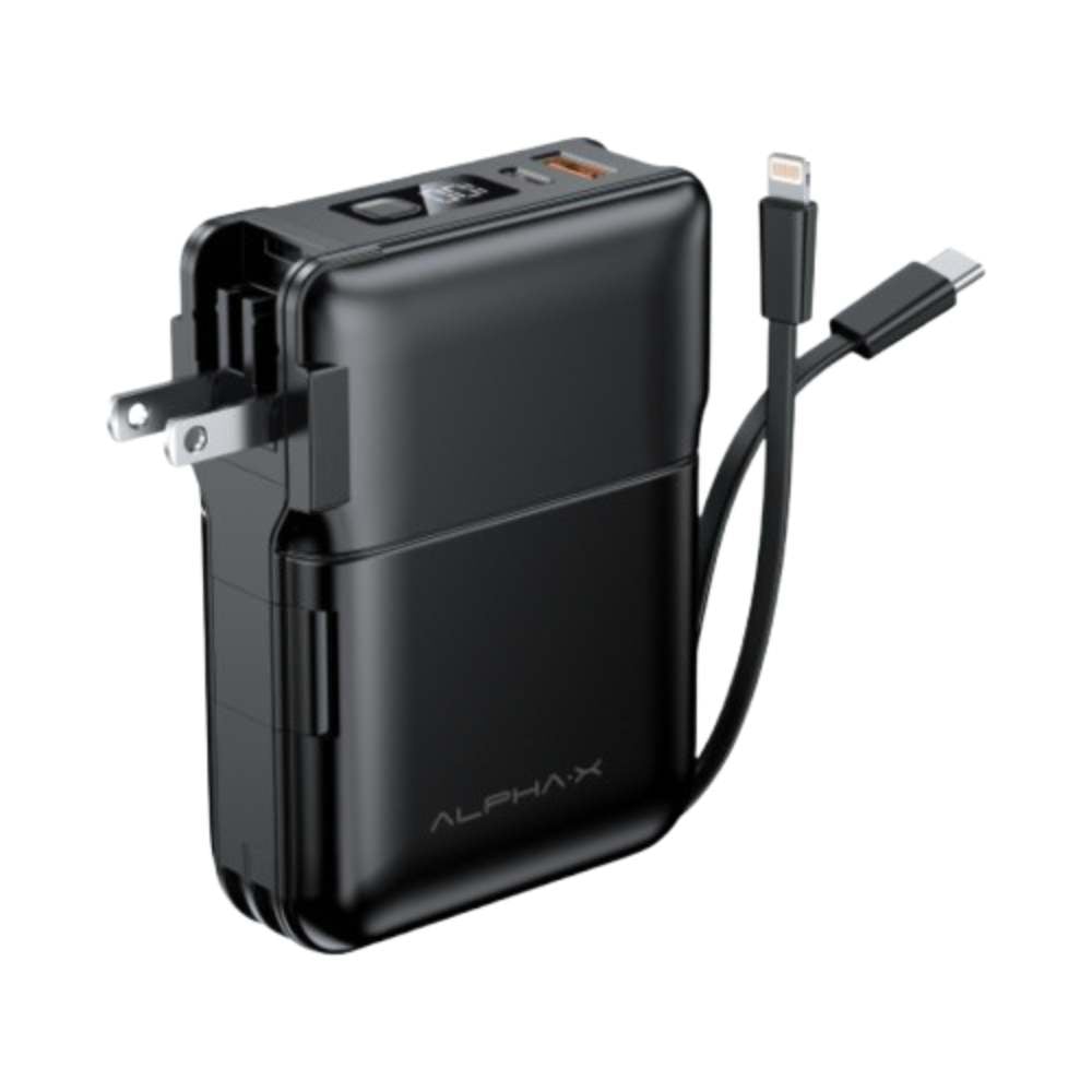 พาวเวอร์แบงค์ ALPHA 10000 mAh (ALPC-10PD) Black | Education Studio7