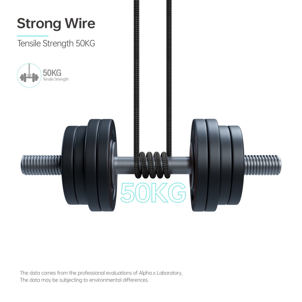 สายชาร์จ ALPHA.X USB-C to USB-C Cable Magnetic 60W 1M. ALU-CC14 Black ...