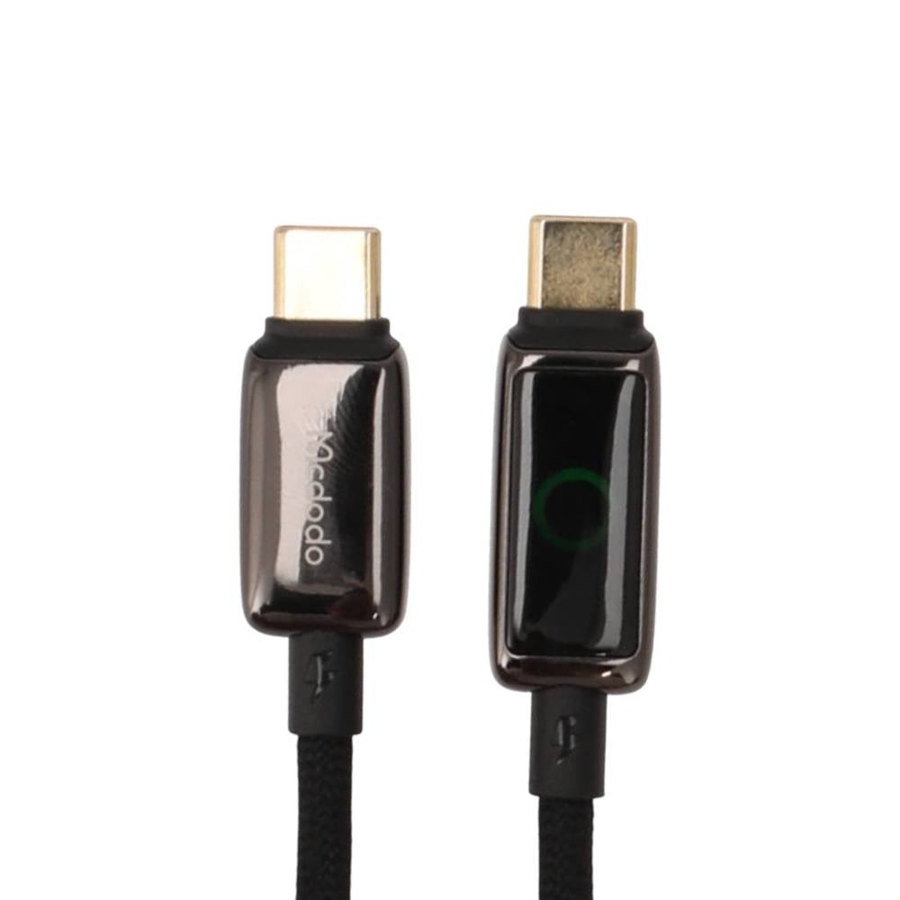 สายชาร์จ Mcdodo Auto Power Off 100W USB-C to USB-C with Breathing Light LED Display Data Cable 1 ...