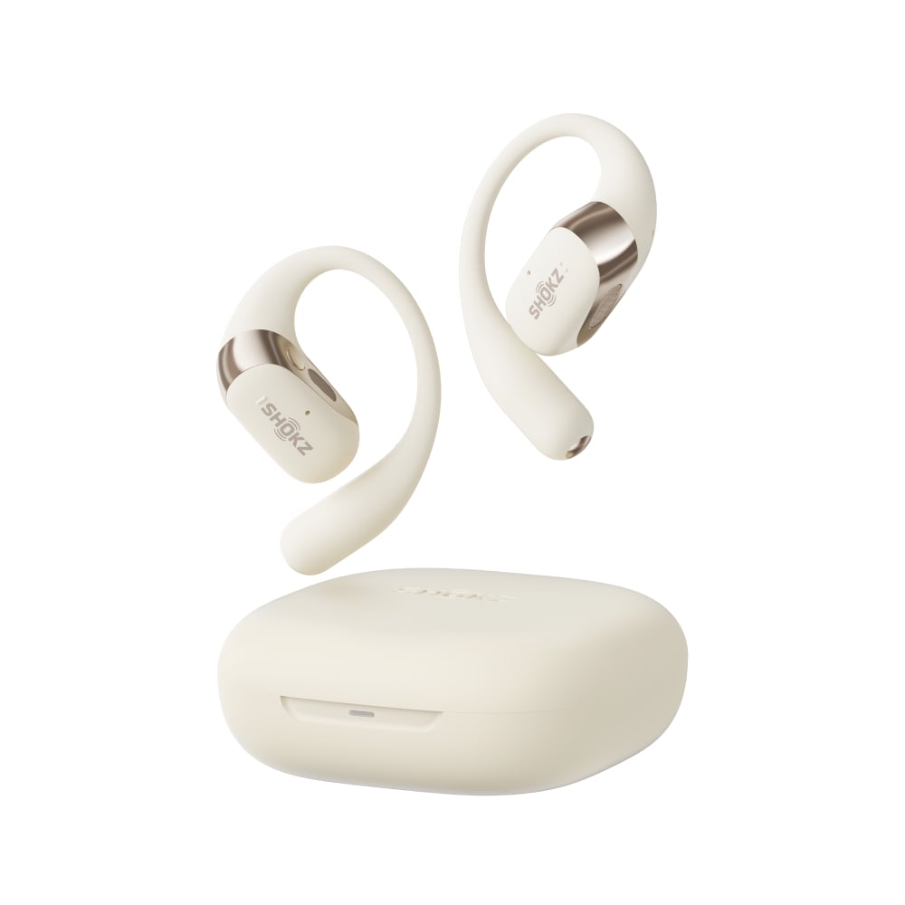 หูฟังไร้สาย Shokz รุ่น Open Fit 2 สี Beige | Education Studio7