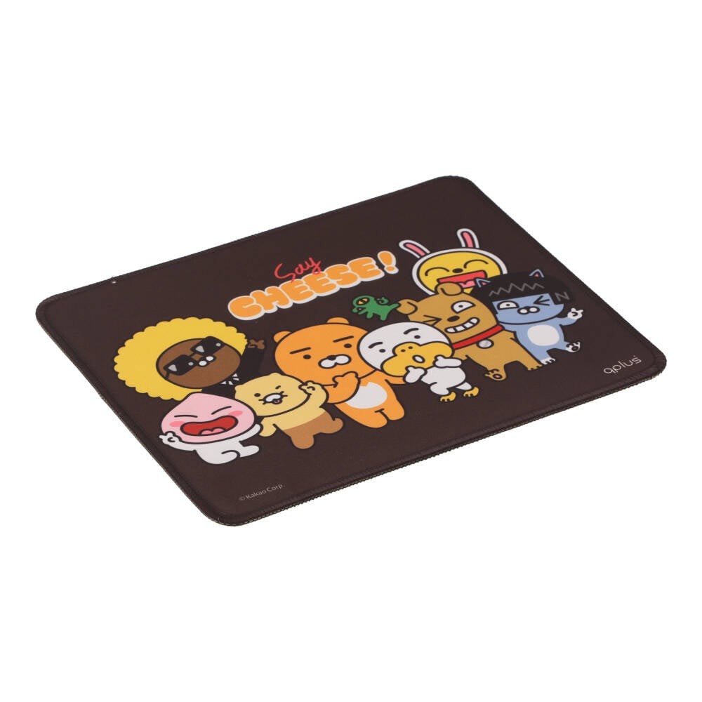 แผ่นรองเมาส์ QPLUS Mouse Pad x Kakao Say Cheese MP002 Black | Education ...