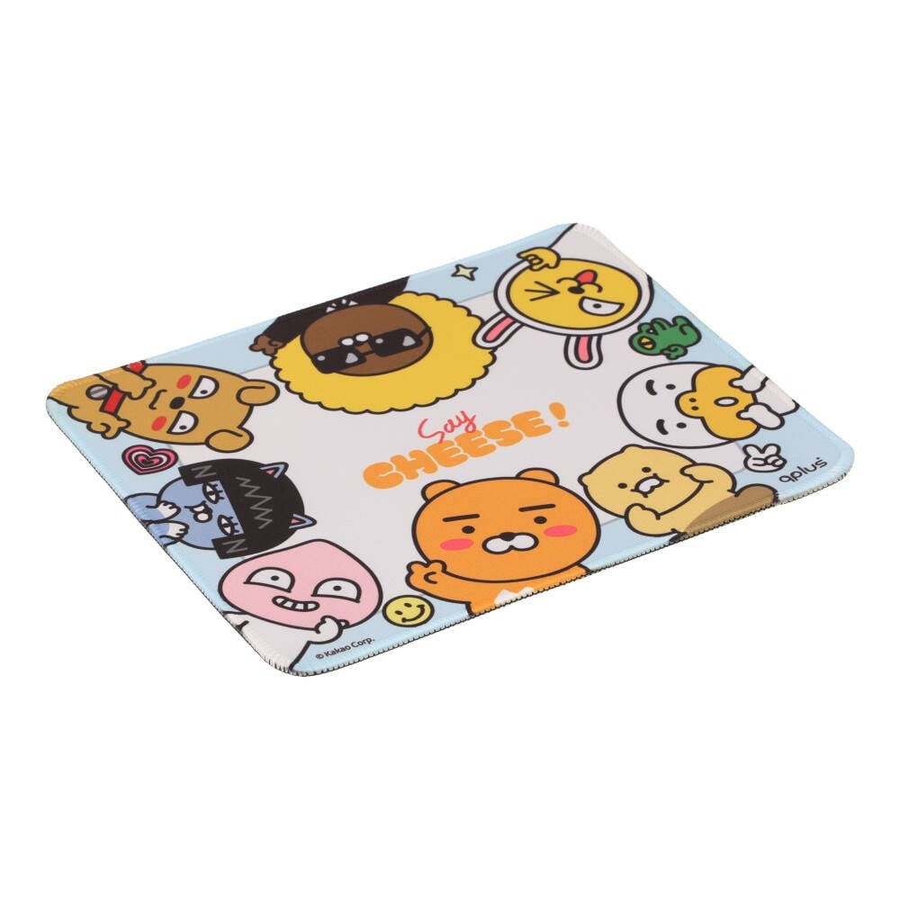 แผ่นรองเมาส์ QPLUS Mouse Pad x Kakao Say Cheese MP002 Blue | Education ...