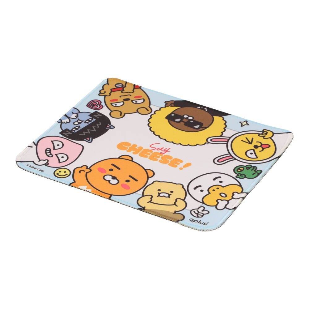 แผ่นรองเมาส์ QPLUS Mouse Pad x Kakao Say Cheese MP002 Blue | Education ...
