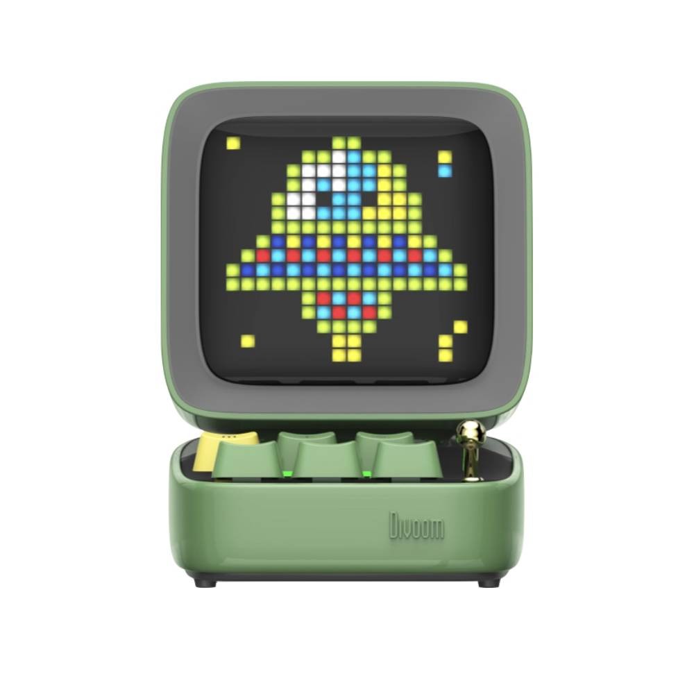 ลำโพงบลูทูธ Divoom Ditoo Pro ลายพิกเซลพร้อมไฟ RGB | Education Studio7