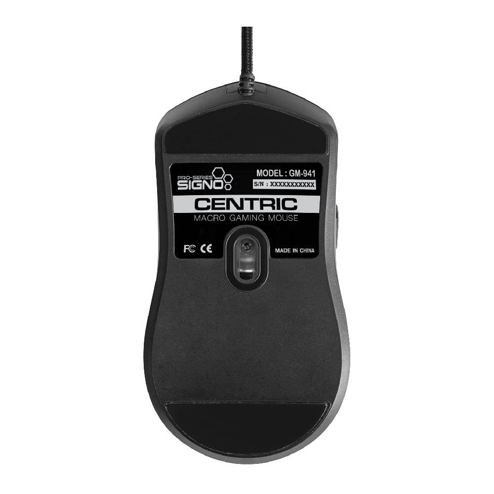 เมาส์เกมมิ่ง SIGNO E-Sport Castro GM-931 PRO-SERIES RGB Macro Black ...