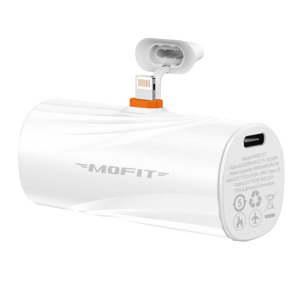 พาวเวอร์แบงค์ MOFIT 5000 mAh / MP05-L06PD Lighting | Education Studio7