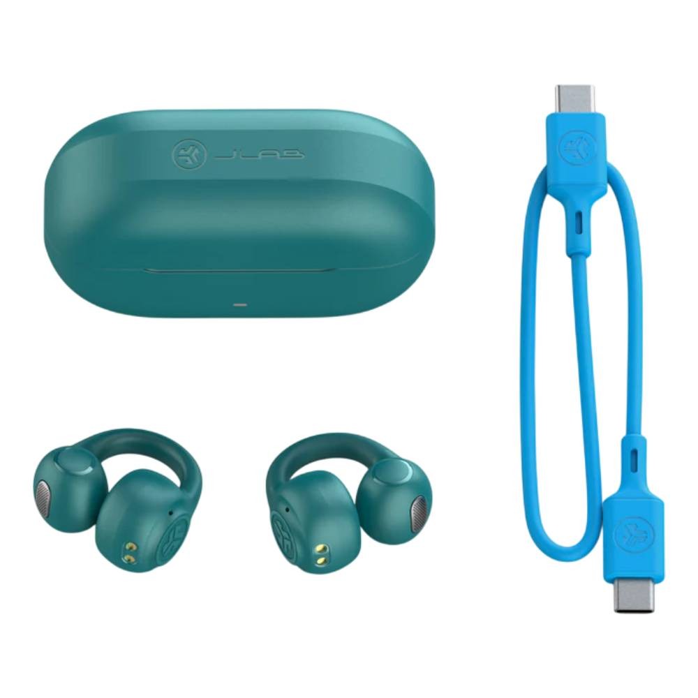 หูฟังไร้สาย Jlab Flex Open Air Clip TWS Teal | Education Studio7