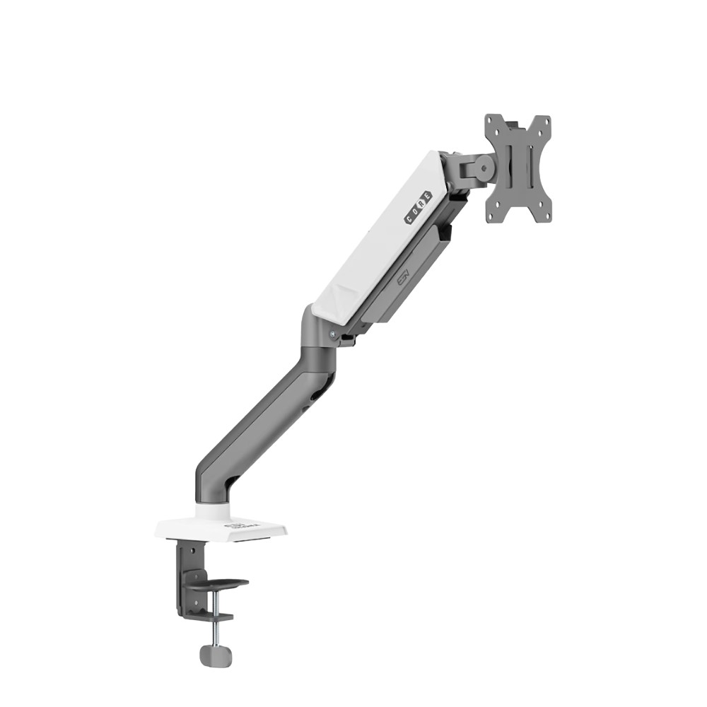 ERGONOZ Core Single Monitor Arm (EGN-CORE-S-G) Space Grey & White ...
