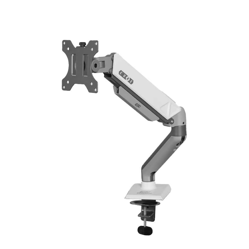 ERGONOZ Core Single Monitor Arm (EGN-CORE-S-G) Space Grey & White ...