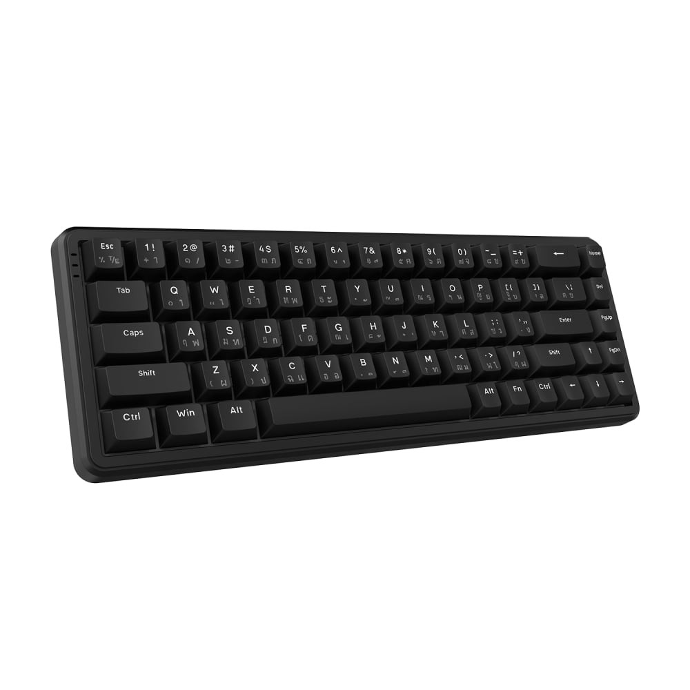 คีย์บอร์ดเกมมิ่ง Ajazz Gaming Keyboard AK680Max Black | Education Studio7