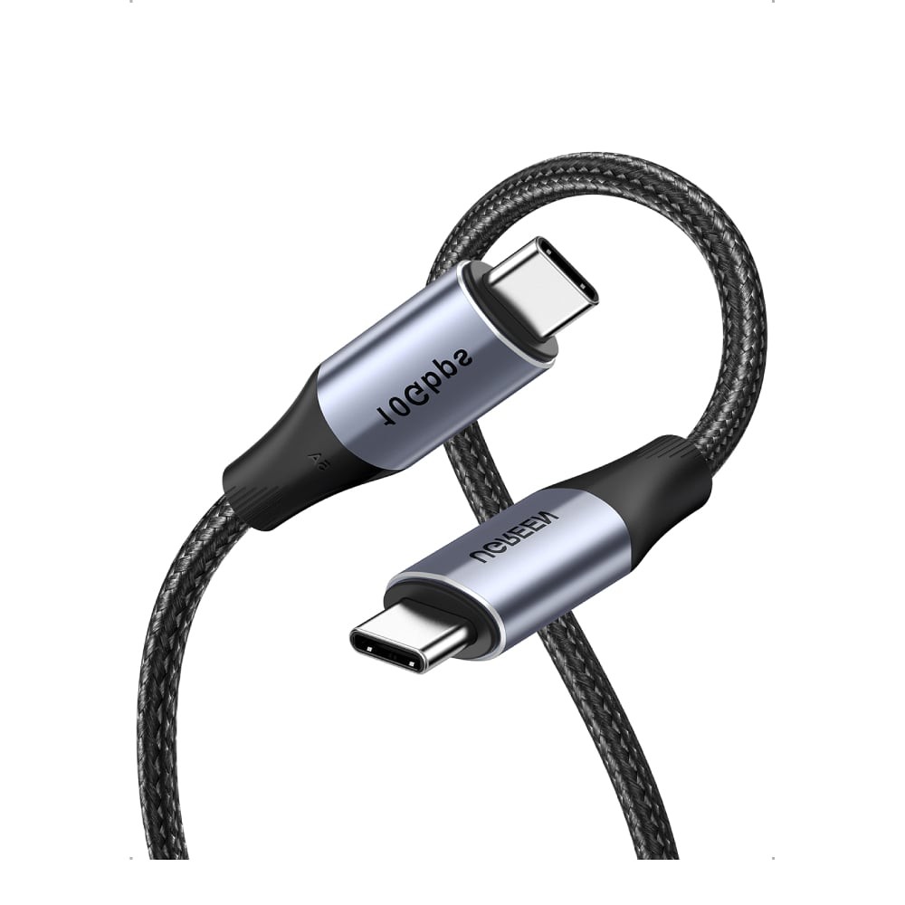 สายชาร์จ Ugreen USB-C to USB-C Cable 240W 1M. GEN2 Gray (80150 ...