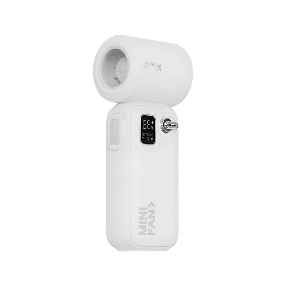 พัดลมพกพา YOUMI Handheld Jet Fan White | Education Studio7