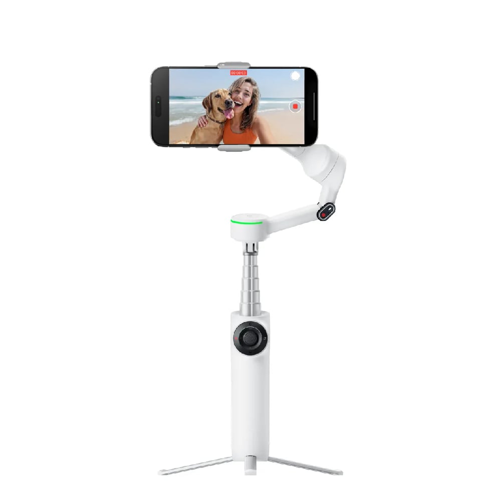 ไม้เซลฟี่ Insta360 Flow 2 Pro Summit White | Education Studio7