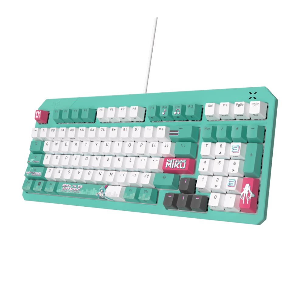 คีย์บอร์ดเกมมิ่ง ASUS K3 Gen II Hatsune Miku Edition Red Switch ...