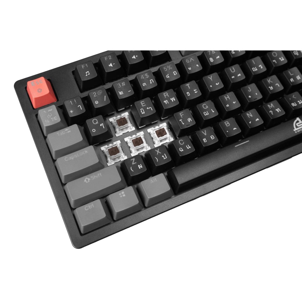 คีย์บอร์ดเกมมิ่ง SIGNO Mechanical MAROZZA KB-722BLK - Brown switch ...