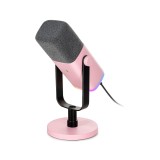 ไมโครโฟน Fifine AM8P USB Dynamic Mic BasedStand RGB Pink | Education ...