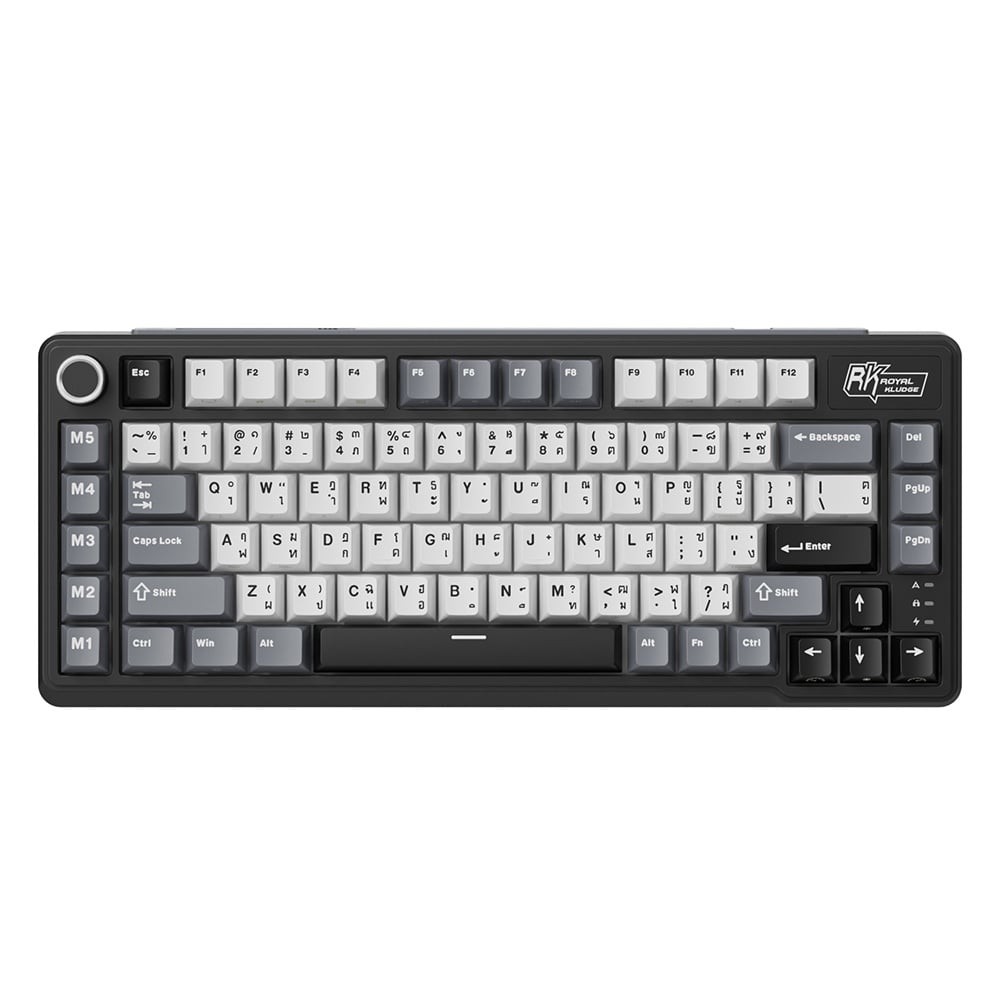 คีย์บอร์ดเกมมิ่ง Royal Kludge L75 Switch Knight Black Beige | Education ...