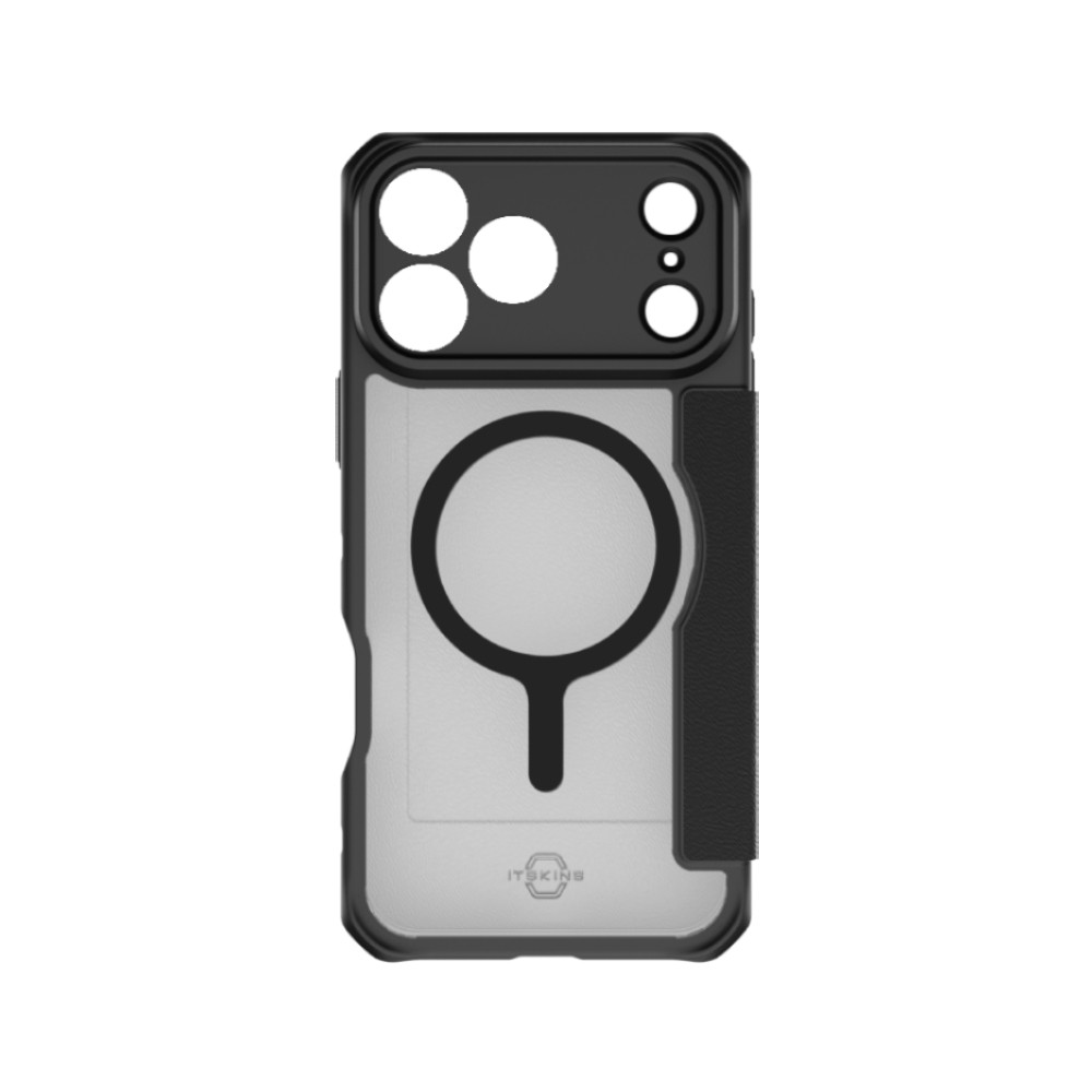 เคส ITSKINS iPhone 17 Pro MagSafe หนังแท้ Folio สีดำหรูหรา | Education ...