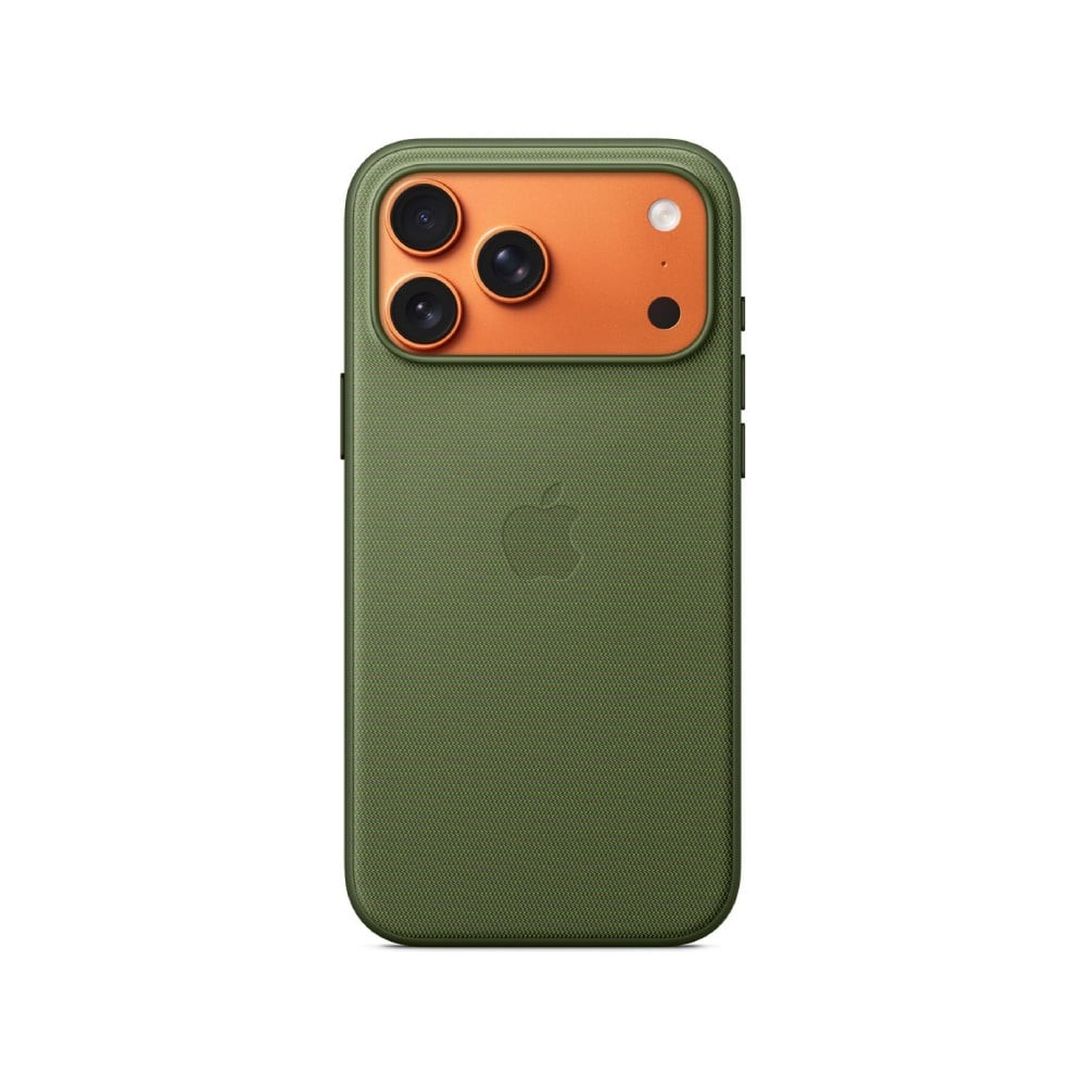 เคสผ้า TechWoven พร้อม MagSafe สำหรับ iPhone 17 Pro Max - Green | Education Studio7