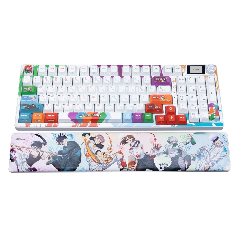 JUJUTSU KAISEN x EGA คีย์บอร์ดเกมมิ่ง JJK-White K1 Limited Edition (JJK ...
