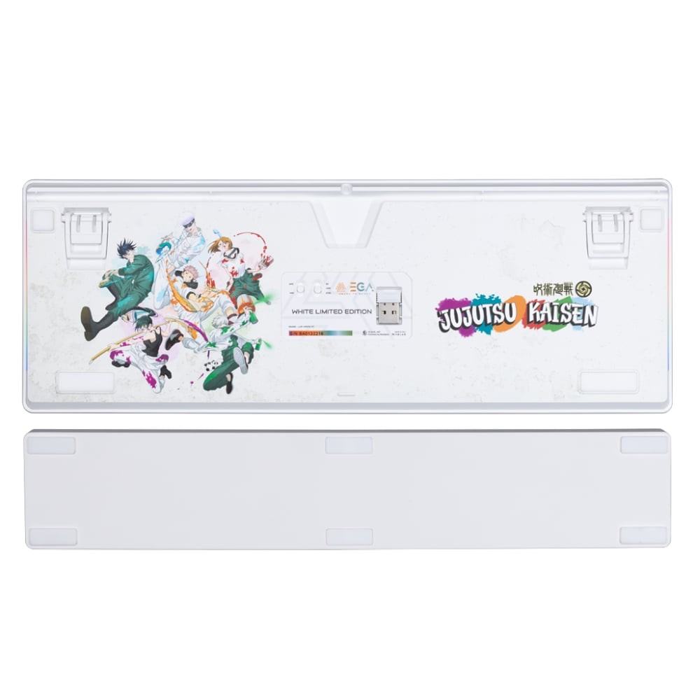 JUJUTSU KAISEN x EGA คีย์บอร์ดเกมมิ่ง JJK-White K1 Limited Edition (JJK ...