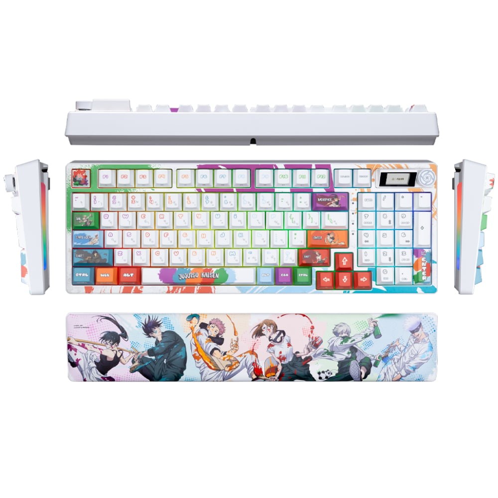 JUJUTSU KAISEN x EGA คีย์บอร์ดเกมมิ่ง JJK-White K1 Limited Edition (JJK ...