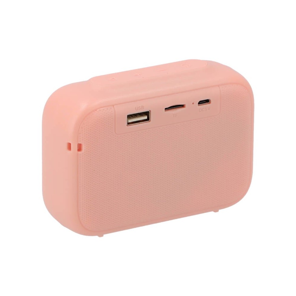 ลำโพงพกพา - QPLUS Speaker Brick Pink | Education Studio7