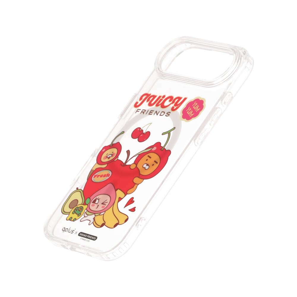 QPLUS x KAKAO Friends เคสใส iPhone Air ลาย Juicy Friends Yum Yum ...