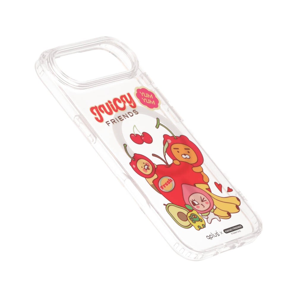 QPLUS x KAKAO Friends เคสใส iPhone Air ลาย Juicy Friends Yum Yum ...