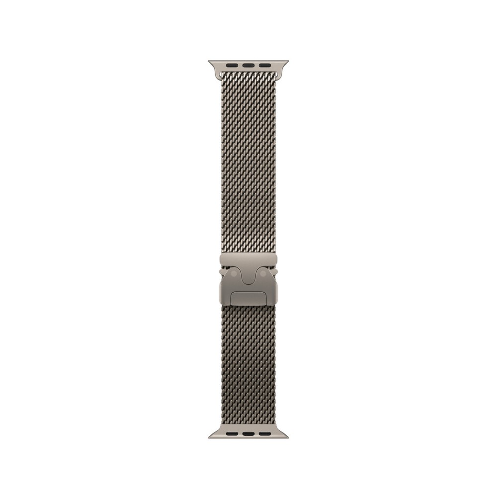 สาย Milanese Loop สี Natural Titanium 49 มม. ขนาด Large | Education Studio7