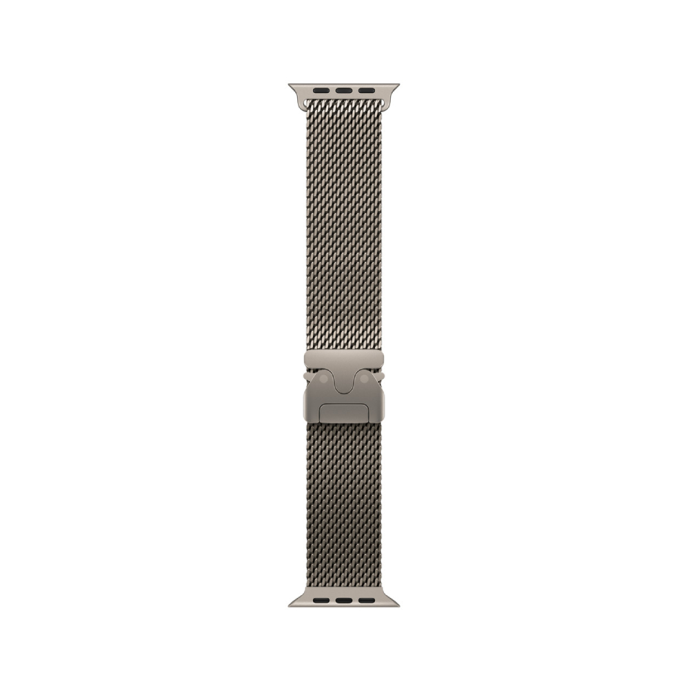 สาย Milanese Loop สี Natural Titanium 49 มม. ขนาด Large | Education Studio7