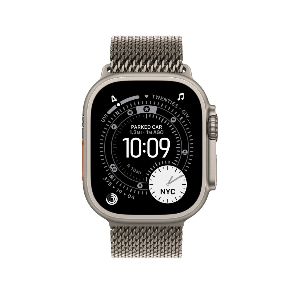 สาย Milanese Loop สี Natural Titanium 49 มม. ขนาด Large | Education Studio7
