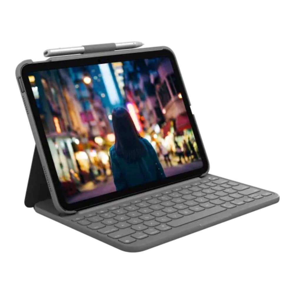 เคสคีย์บอร์ด Logitech Slim Folio สำหรับ iPad 10th/11th | Education Studio7