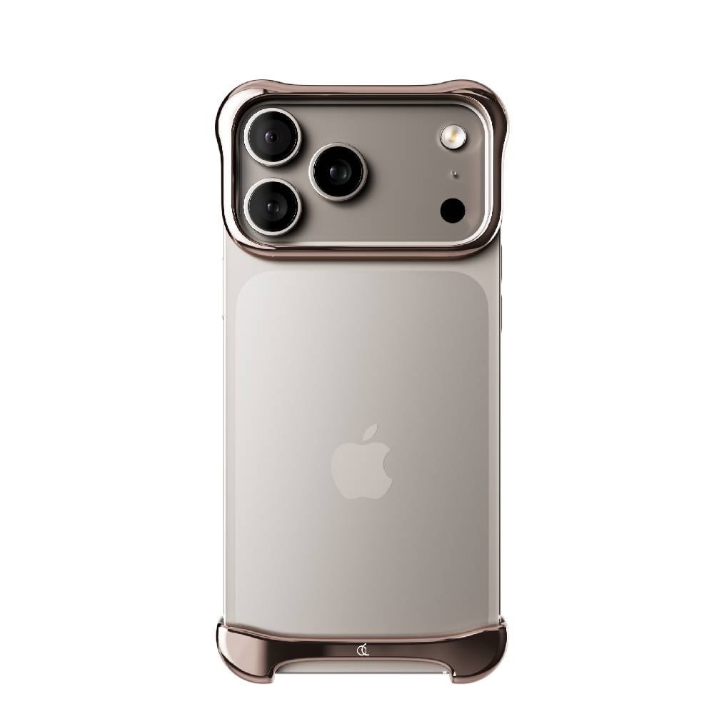 เคส ARC iPhone 17 Pro Max Pulse Aluminum Polished Rose Bronze ...