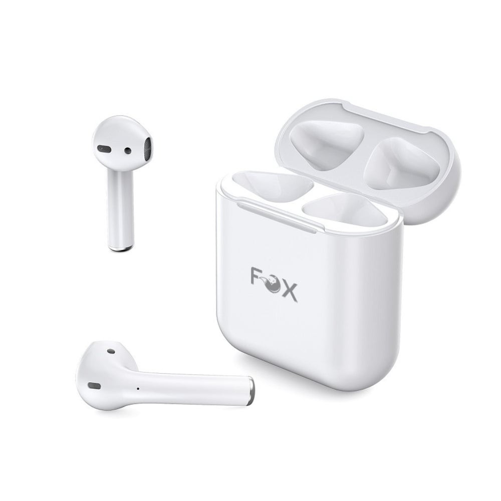 หูฟังไร้สาย FOX TWS BT13 Earbuds White | Education Studio7