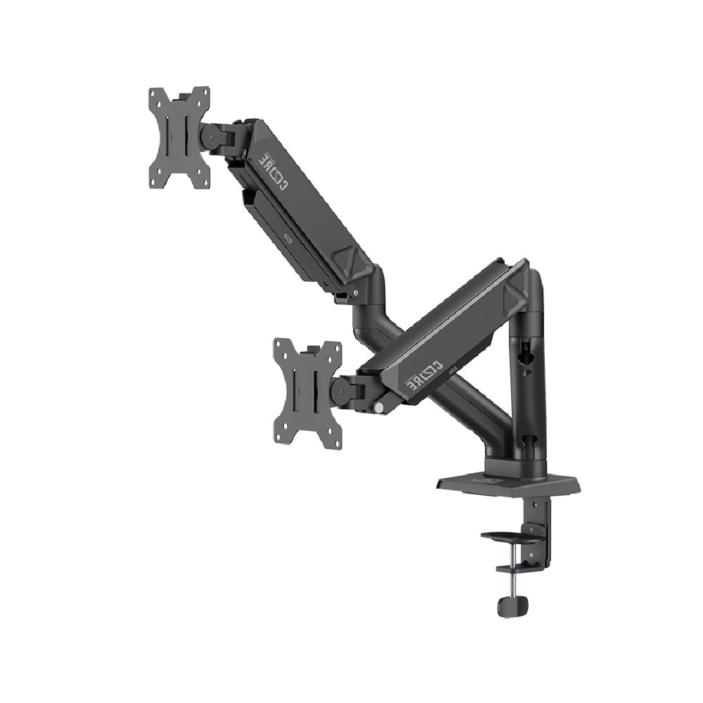 แขนจับจอมอนิเตอร์ ERGONOZ Dual Monitor Arm(EGN-CORE-D-B) Black ...
