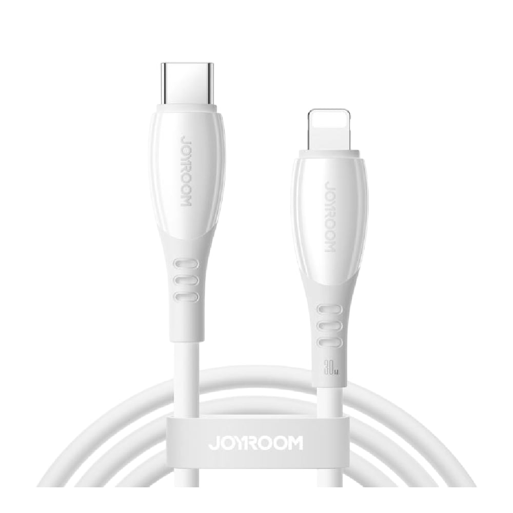 สายชาร์จ Joyroom Vibrant Series Type-C to Lightning S-A59 1.2m White ...